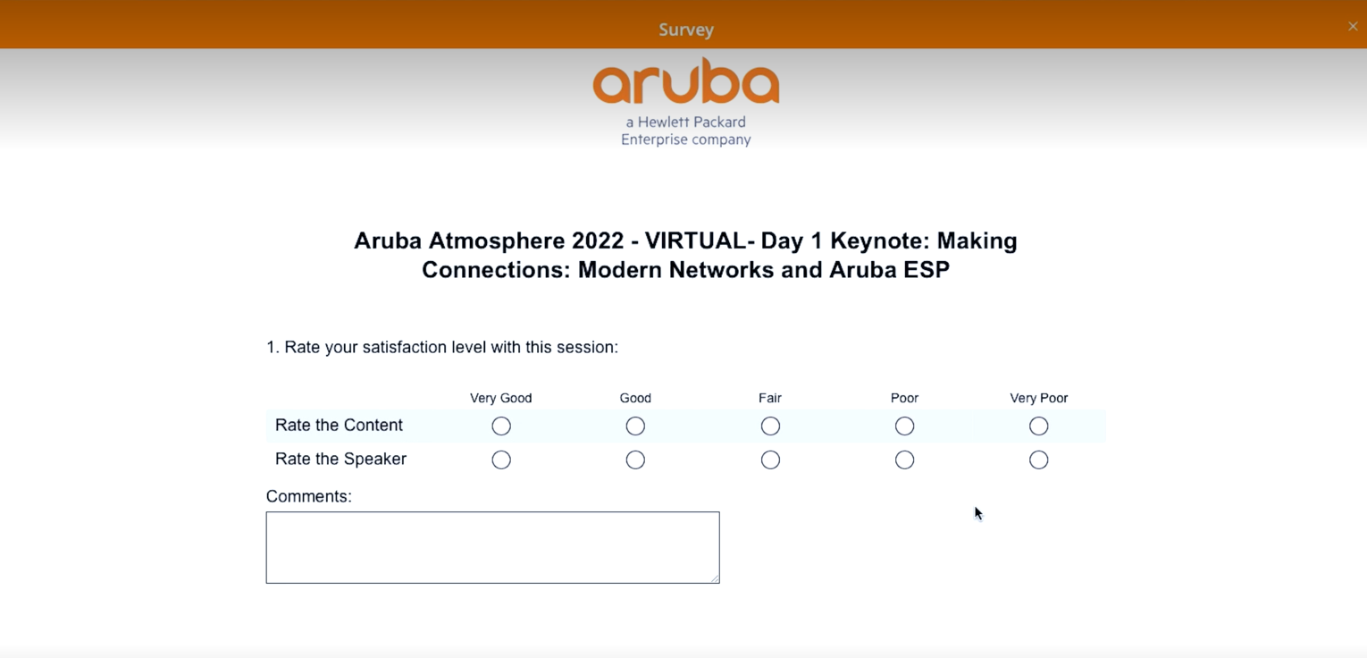 How Aruba Atmosphere Leveraged CXApp Events